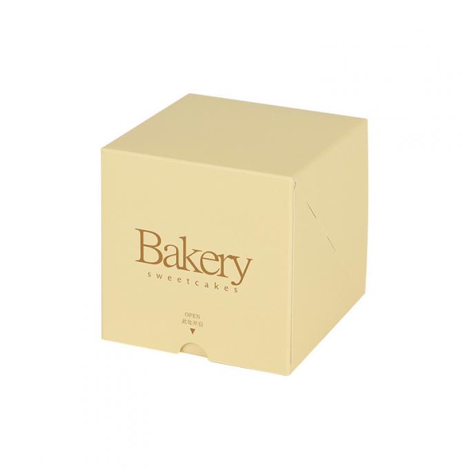 Sweet Cakes Foldable Paper Boxes Square Mousse Pastries Bakery ...