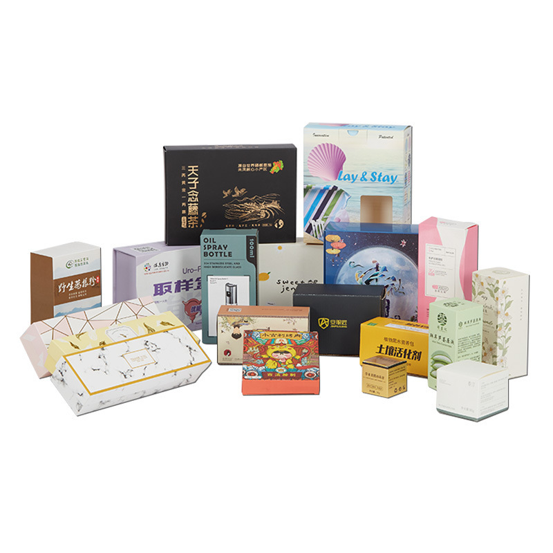 Color Printing Custom Paper Boxes Retail Product Folding Carton ...